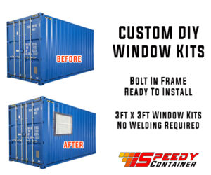 DIY Window Kit - Speedy Container San Antonio
